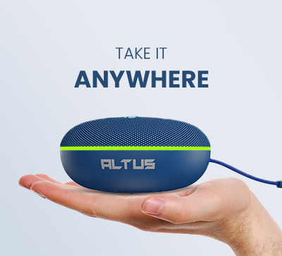 HiFuture ALTUS 10W Wireless Portable Speaker with TWS Mode & 10Hrs Playtime