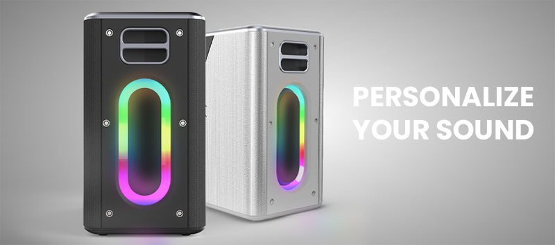 HiFuture MusicBox Wireless Karaoke Speaker with 100W Output Power, TWS ...